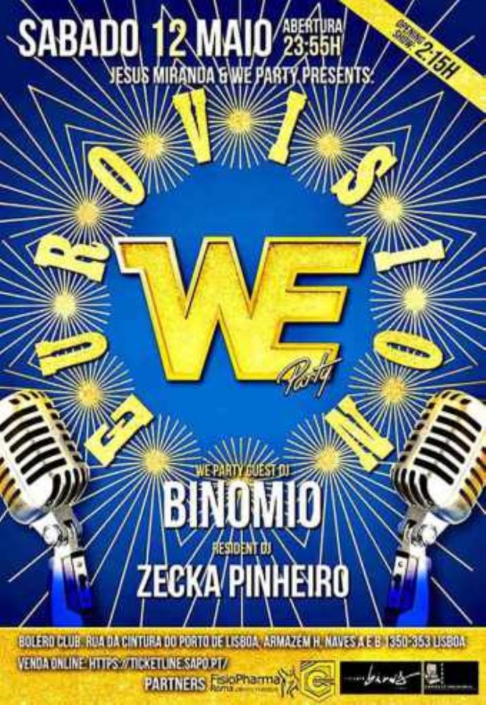 WE PARTY EUROVISION | CLUB BOLERO - Coolture