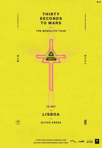 THIRTY SECONDS TO MARS - THE MONOLITH TOUR, PACOTE VIP | ALTICE ARENA ...