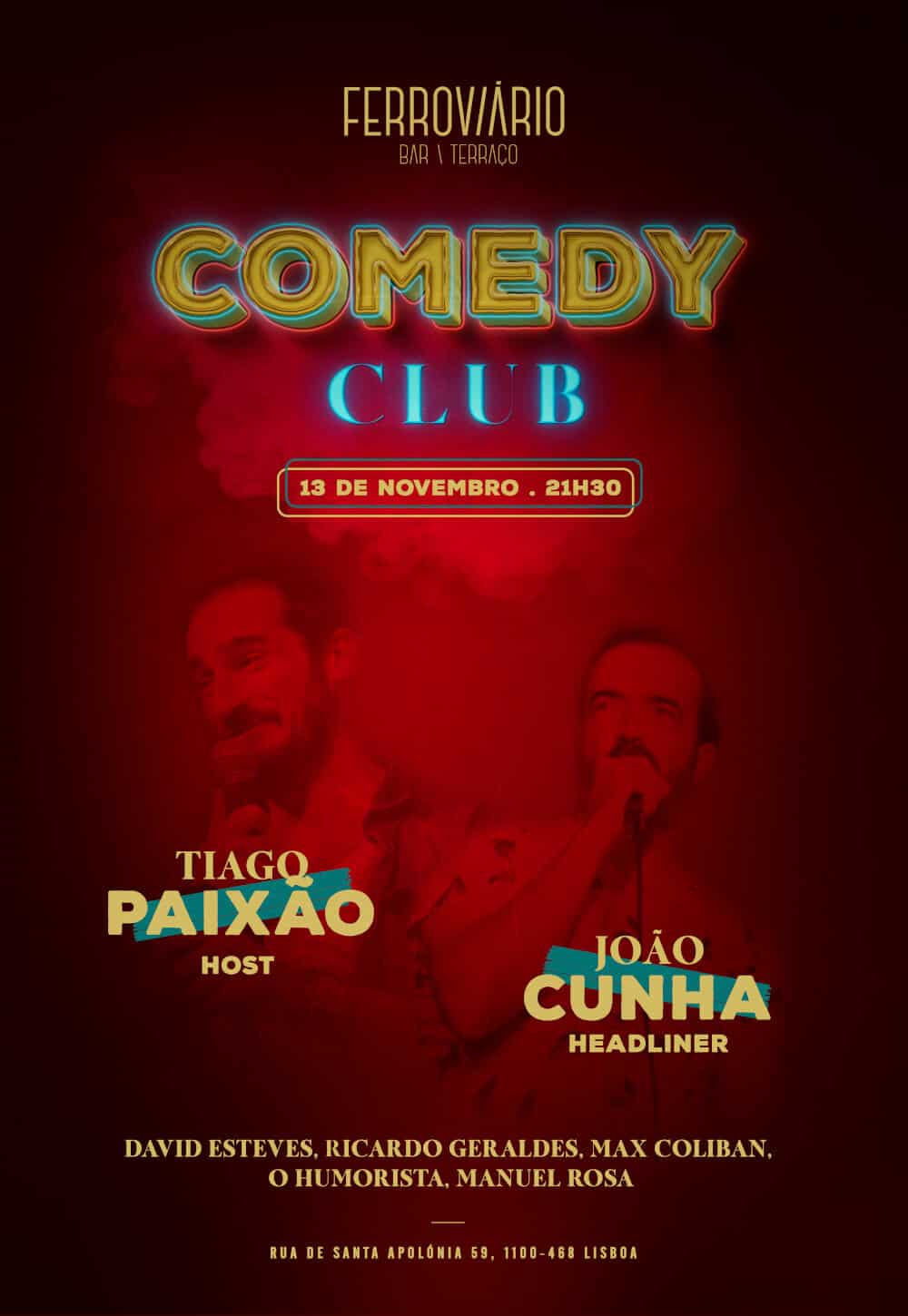 FERROVIÁRIO COMEDY CLUB | FERROVIÁRIO - Coolture